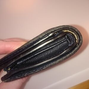 Coach | Bags | Coach Dark Navy Blue Wallet Heavily Used | Poshmark